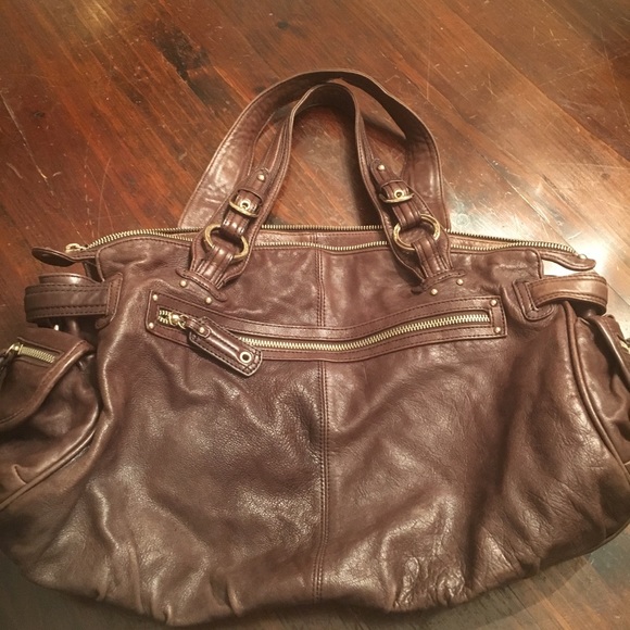 Junior Drake | Bags | Brown Leather Junior Drake Bag Large | Poshmark